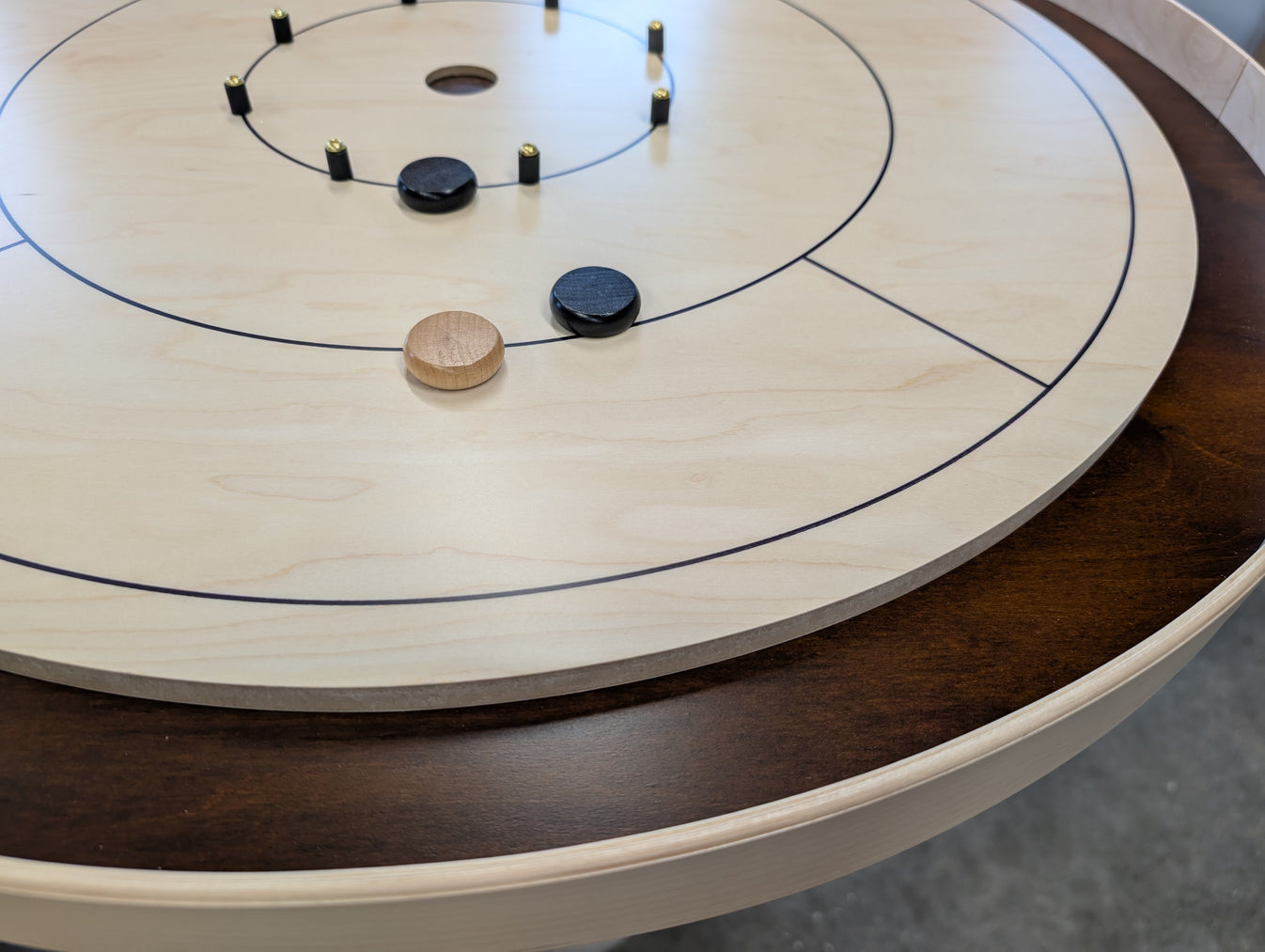 Muzzies Crokinole "Melvern" Tournament Pro Series Board